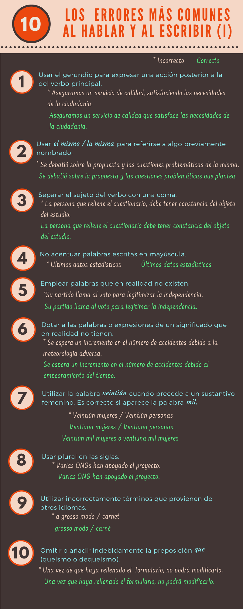 Los errores más comunes al hablar y al escribir (I) - Gobierno Vasco ...