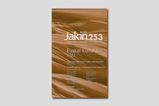 Jakin 253: Euskal kultura 2022 - Gobierno Vasco - Euskadi.eus
