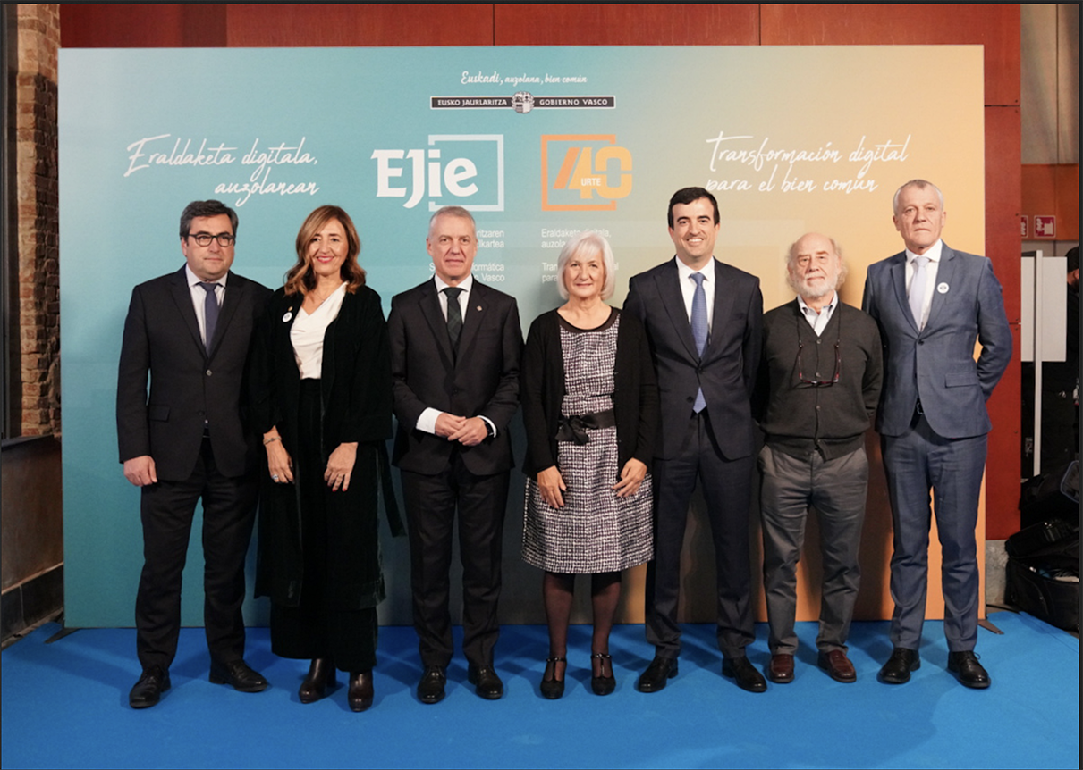El Lehendakari destaca el 'rol protagonista' de la sociedad informática EJIE para avanzar en el ...
