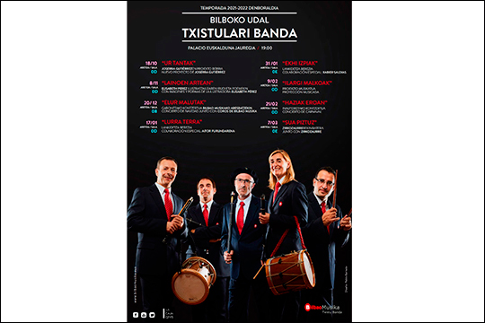 BANDA MUNICIPAL DE TXISTULARIS DE BILBAO: Temporada 2021-2022 ...
