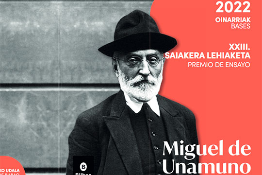 Premio de Ensayo Miguel de Unamuno 2022 - Gobierno Vasco - Euskadi.eus