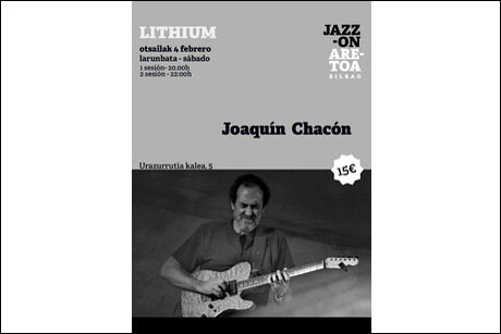 Ciclo Lithium: Joaquín Chacón - Gobierno Vasco - Euskadi.eus