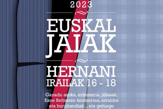 Programa Euskal Jaiak 2023 de Hernani - Gobierno Vasco - Euskadi.eus