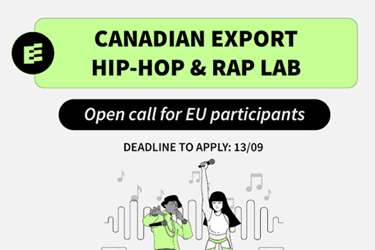 Convocatoria Canadian Export Hip-Hop & Rap Lab 2021 - Gobierno Vasco - Euskadi.eus